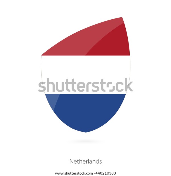 Flag Netherlands Netherlands Rugby Flag Vector Stock Vector (Royalty ...