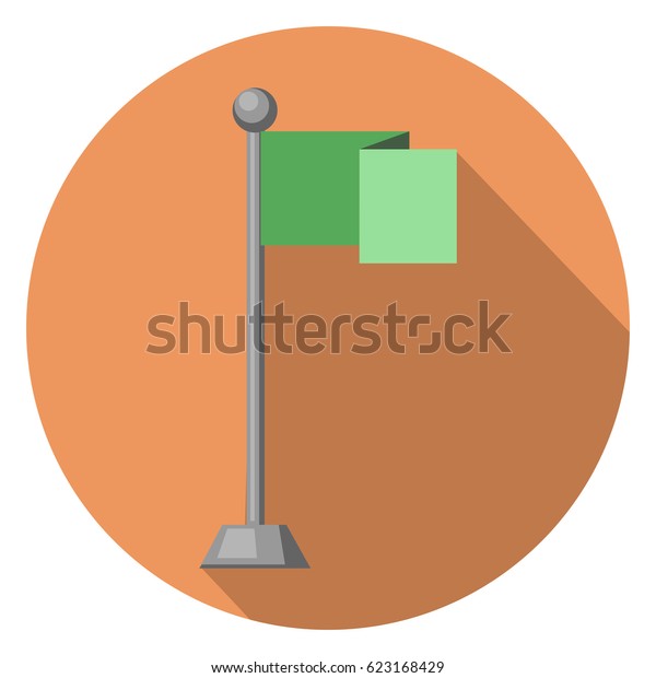 Flag Pin Icon Stock Vector (Royalty Free) 623168429 | Shutterstock