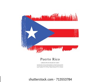 Pixelated Flag Puerto Rico Vector Illustration 스톡 벡터(로열티 프리) 754809232 ...