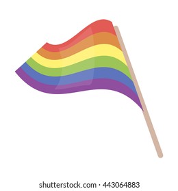 Flags Icon Cartoon Stock Vector (Royalty Free) 443064883