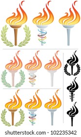 678 Stylized torch Images, Stock Photos & Vectors | Shutterstock