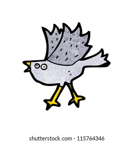 Flapping Bird Cartoon Stock Vector (Royalty Free) 115764346 | Shutterstock