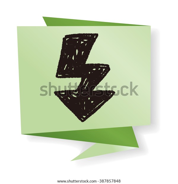 Flash Doodle Stock Vector (Royalty Free) 387857848 | Shutterstock