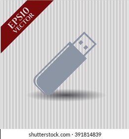 Flash Drive Symbol Stock Vector (Royalty Free) 391814839 | Shutterstock