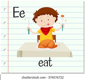 Flashcard Letter O Open Illustration Stock Vector (Royalty Free) 417401854