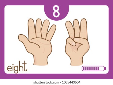 591 Counting on fingers clipart Stock Illustrations, Images & Vectors ...