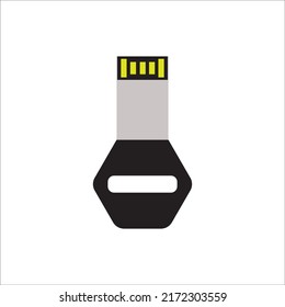 Flashdisk Icon Logo Vector Design Stock Vector (Royalty Free ...