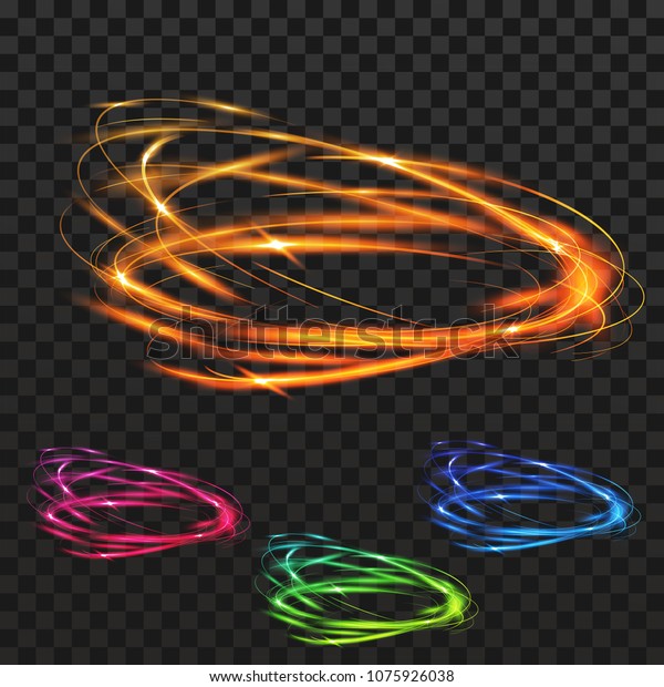 Flashing Speed Light Abstraction Over Checkered Stock Vector (Royalty ...
