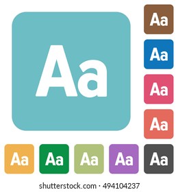 Flat Adjust Font Size Icons On Stock Vector (Royalty Free) 494104237 ...