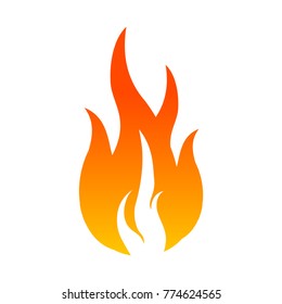 Flat Color Fire Icon Stock Vector (Royalty Free) 774624565 | Shutterstock