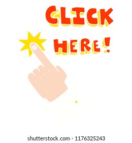 464 Cute Click Here Images, Stock Photos & Vectors | Shutterstock