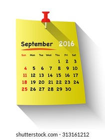 244 Calendar Pin September Stock Vectors, Images & Vector Art ...