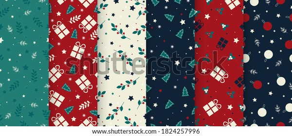 70,113 Christmas Stripes Seamless Images, Stock Photos & Vectors ...