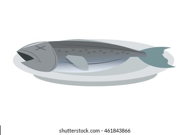 1,512 Baked Fish Cartoon Images, Stock Photos & Vectors | Shutterstock