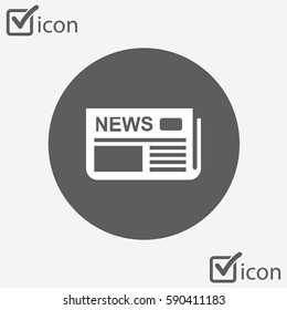 News Paper App Icon Stock Vector (Royalty Free) 1238473339 | Shutterstock
