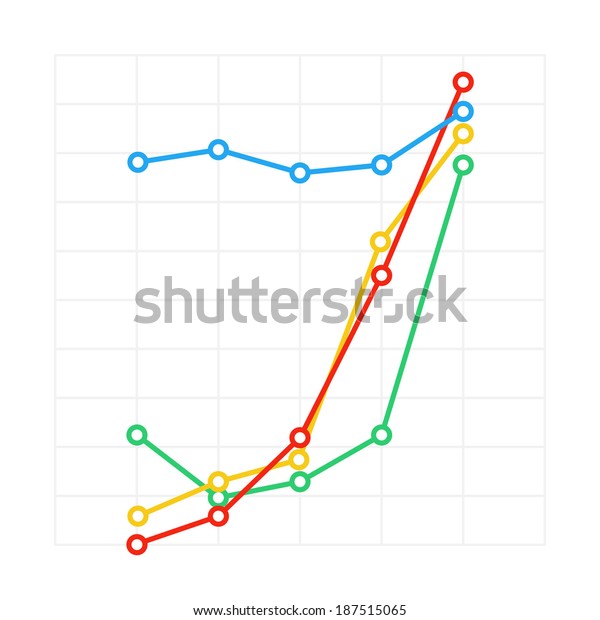 Flat Diagram Abstract Infographic Grid Minimal Stock Vector (Royalty ...