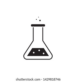 Flat Erlenmeyer Icon Symbol Sign Logo: vetor stock (livre de direitos ...