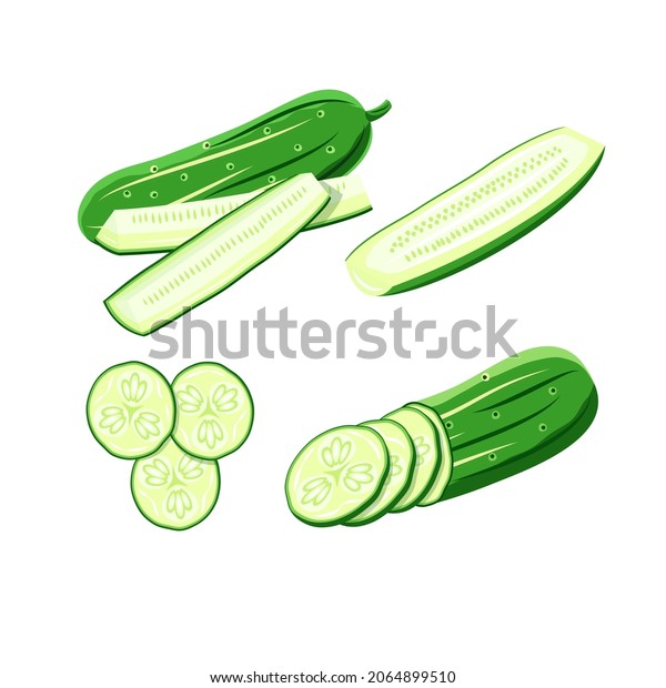 3,793 Whole Cucumber Half Images, Stock Photos & Vectors | Shutterstock
