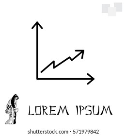 Popularity Exponential Growth Popularity Design Template Stock Vector ...