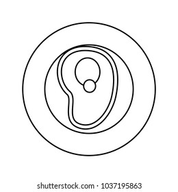 Meat Steak Icon Stock Vector (Royalty Free) 771498277 | Shutterstock