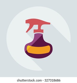 Flat Modern Design Shadow Icons Spray Stock Vector (Royalty Free ...