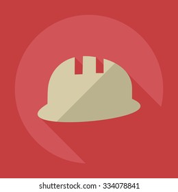Vector Illustration Hard Hat Check Mark Stock Vector (Royalty Free ...