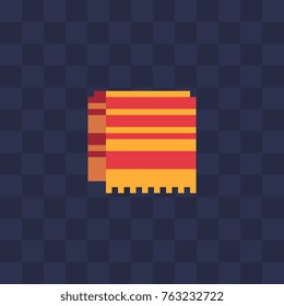 Flat Style Scarf Icon Pixel Art Stock Vector (Royalty Free) 763232722 ...