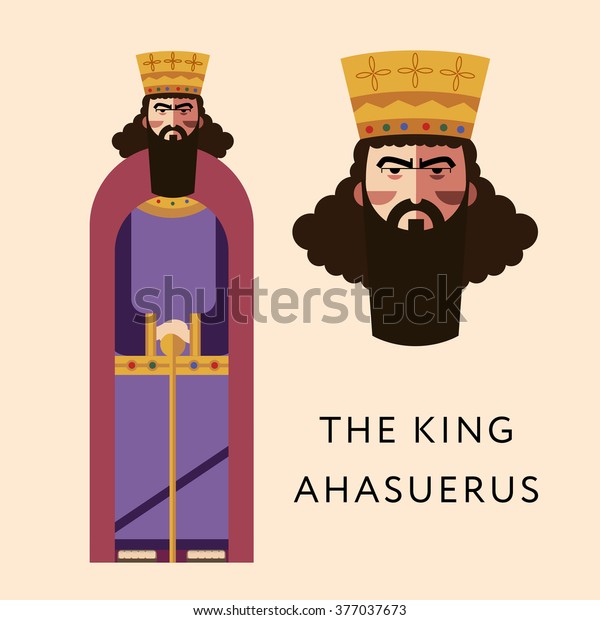 Flat Vector Bible Character Jewish Religion Stock Vector (Royalty Free ...