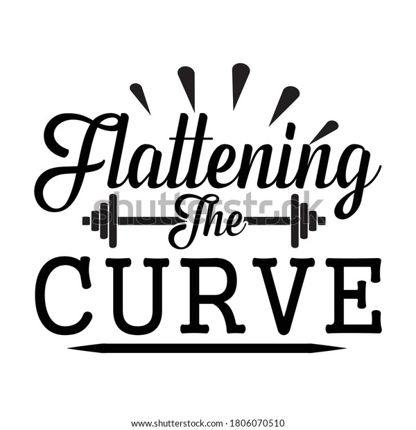 Flattening Curve Vector Arts Stock Vector (Royalty Free) 1806070510 ...