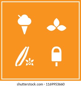 Flavor Icon 4 Flavor Vector Set Stock Vector (Royalty Free) 1169953660 ...