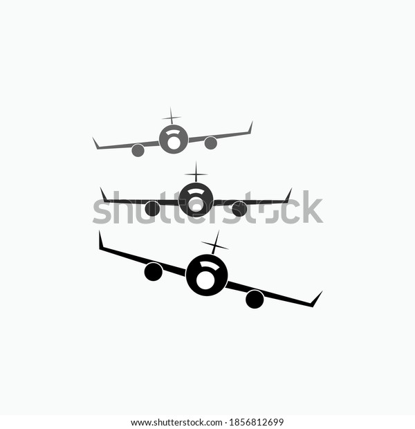 Flight Configuration Icon Flight Maneuver Symbol Stock Vector (Royalty ...