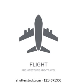 Flight Icon Trendy Flight Logo Concept Stock Vector (Royalty Free ...