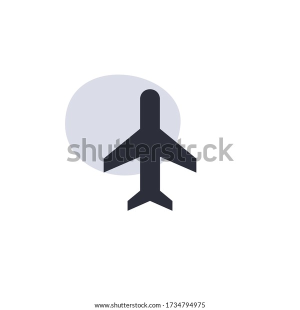 Flight Modern Icon Pictogram Stock Vector (Royalty Free) 1734794975 ...
