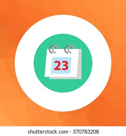 Flip Calendar Icon Stock Vector (Royalty Free) 370783208 | Shutterstock