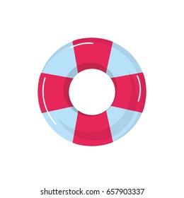 Float Relaxing Beach On Vacation Stock Vector (Royalty Free) 657903337 ...