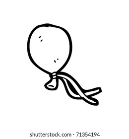 Floating Balloon Cartoon Stock Vector (Royalty Free) 72637957