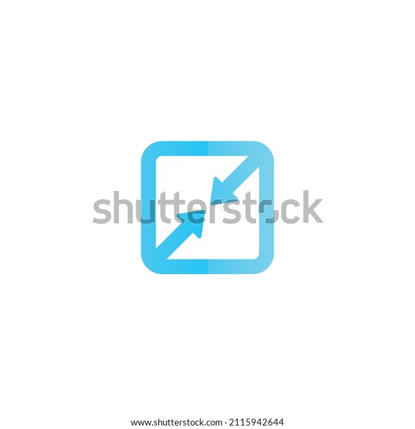 Floating Window Logo Can Be Used Stock Vector (Royalty Free) 2115942644 ...