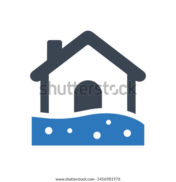 Flood Insurance Icon Vector Graphics Stock Vector (Royalty Free ...