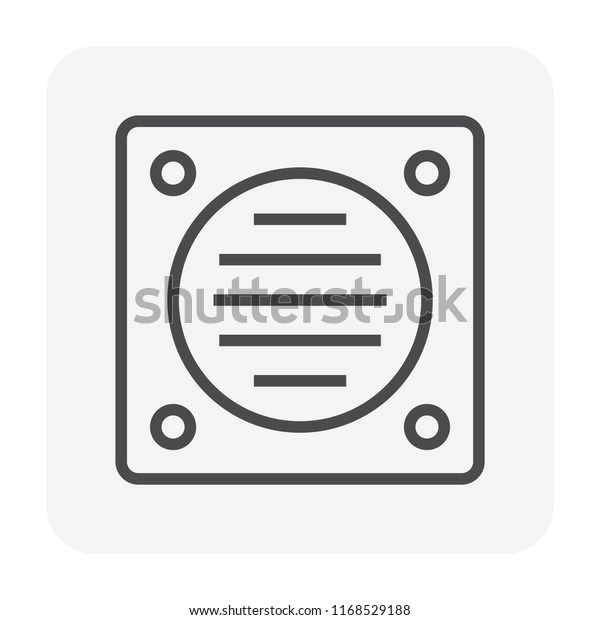 Floor Drain Icon Design Drainage System Stock Vector (Royalty Free ...