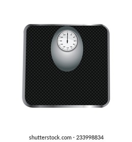 Floor Scales Floor Scales Isolated Floor Stock Vector (Royalty Free ...