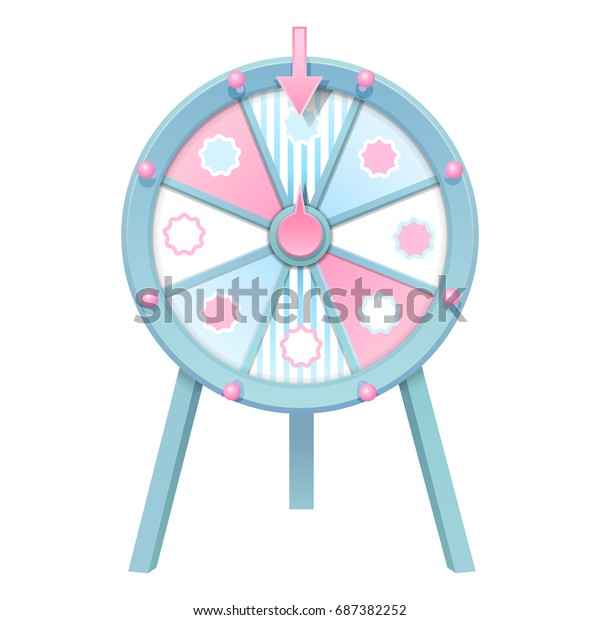 Floor Stand Tripod Base Retro Blue Stock Vector (Royalty Free ...