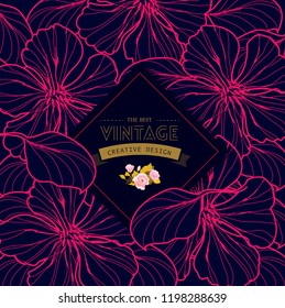 Flora Cover Design Stock Vector (Royalty Free) 1198288639 | Shutterstock