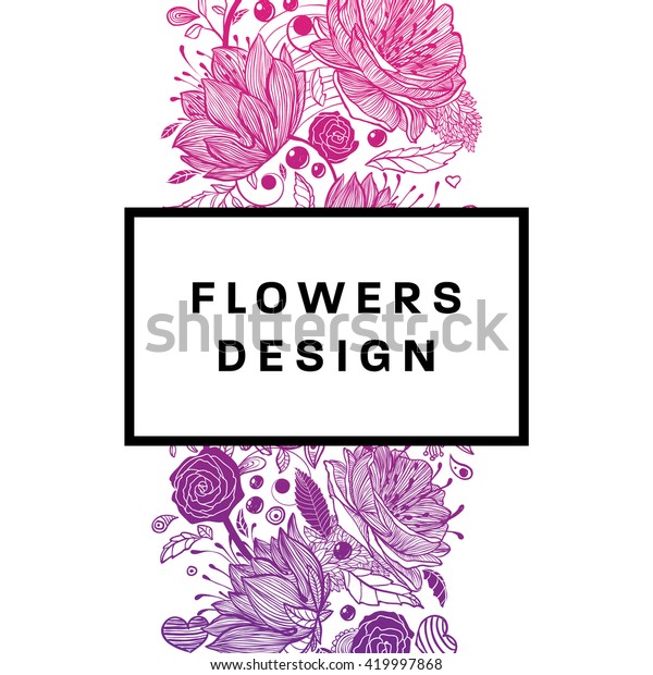 Floral Graphic Design Spring Summer Fashion Stock Vector (Royalty Free ...