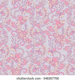 Floral Seamless Patten Stock Vector (Royalty Free) 548307700 | Shutterstock