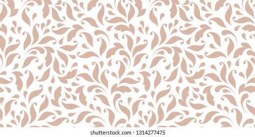 Floral Seamless Pattern Soft Design Endless Stock Vector (Royalty Free ...