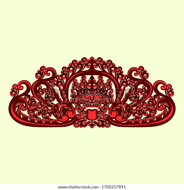 Floral Vector Illustration Form Kala Kala Stock Vector (Royalty Free ...