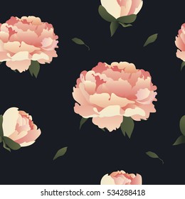 Floral Vector Minimalistic Pattern Stock Vector (Royalty Free ...