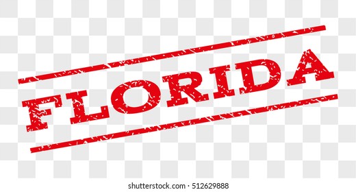 Florida Watermark Stamp Text Caption Between Stock Vector (Royalty Free ...