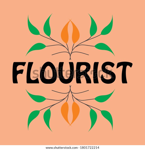 1 Flourist Logo Images, Stock Photos & Vectors | Shutterstock