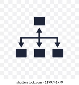 Flow Chart Transparent Icon Flow Chart Stock Vector (Royalty Free ...